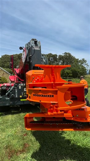 Our newest toy ~ Rotating telehandler grapple saw attachment ✔️ Built for big tree removals ✔️ Ideal for hazardous & hard-to-reach trees ✔️ 25m reach for serious height ✔️ 6-tonne lift capacity ✔️ Fully remote controlled | Tom's Rural Tree Services