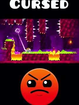 Fingerdash cursed Geometry Dash 2.2
