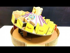 DIY Scale Model Tora Tora Ride from Cardboard