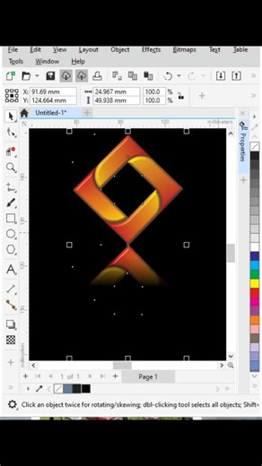 corelDRAW 3d design | corel design logo, design #shorts #viral