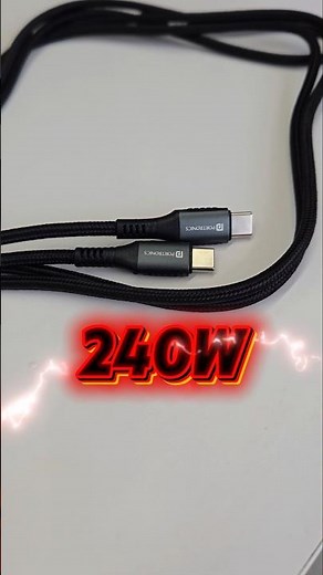 ⚡️ Best USB Type-C Cable with 240 Watts Fast Charging ⚡️