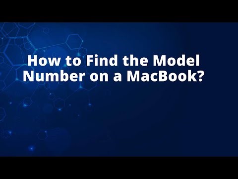 How to Find the Model Number on a MacBook?