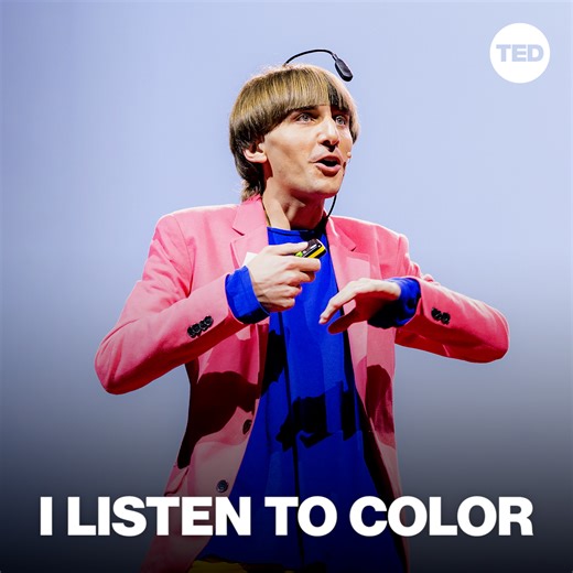"I used to dress in a way that looked good. Now I dress in a way that sounds good." Watch Neil Harbisson's full TED Talk here: http://t.ted.com/rJlmsBM | TED