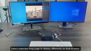 Watch How to set same display and different display on Dual-screen on Amazon Live