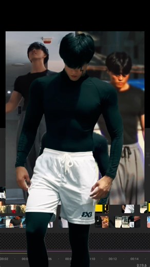 How to Edit Anime Character☠️#anime #cosplay #fitness #muscle #mashle #gymmotivation #gym #magic