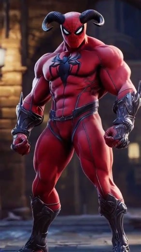 Bull Spider-Man Transformation 🕷️🐂 | Epic AI Fusion | Superhero Evolution #shorts