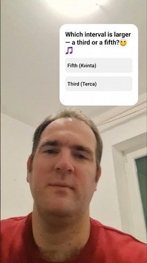 Piano Quiz #13 Which interval is larger — a third or a fifth? 🙂🎵