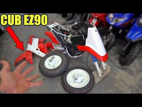 30 Year Old Honda CUB EZ90 RESTORE!!