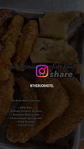 Buck Wild Sampler 襤 | The Buck Hotel | Facebook