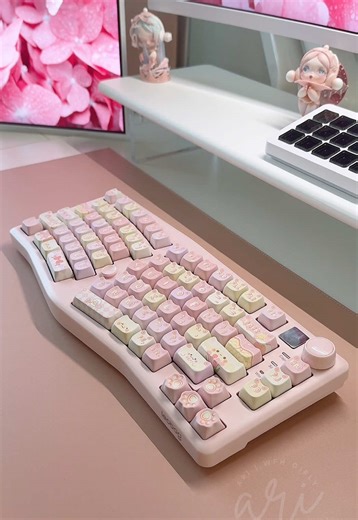 The Adorable LEOBOG A75 Alice Layout Keyboard