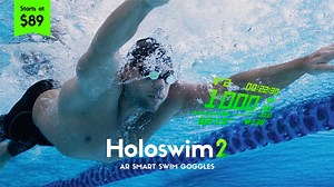 Holoswim 2: AR Smart Swim Goggles