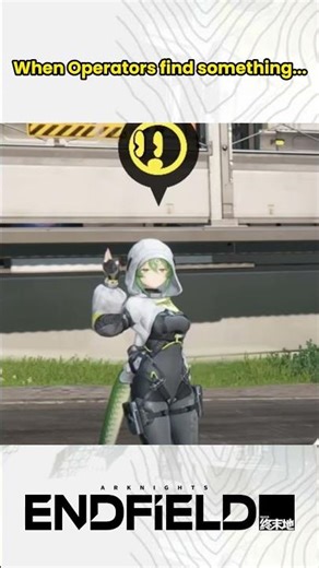 When Operators find something #arknights #arknightsendfield #ZerothDirective #Laevatain #perlica