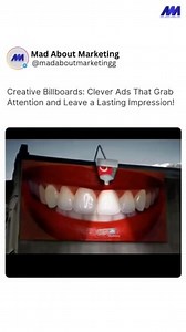 Billboards are more than just signs—they’re bold statements that stop you in your tracks! From clever designs to creative concepts, these ads redefine outdoor marketing and capture attention like never before. 🚀✨ #CreativeMarketing #BillboardAds #CleverAdvertising #OutdoorMarketing #MarketingInnovation #madaboutmarketingg #madaboutmarketing | Mad About Marketing
