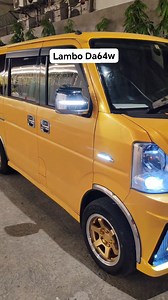 💛💛💛 #madetoorder #minivan #da64w #modified | JDM Surplus Multicab