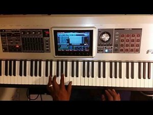 Demo piano and strings on Roland Fantom g8.