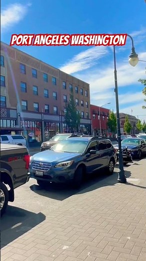 Port Angeles Washington Downtown Vibes #walking #seattle #pugetsound #walkingtour #tacomawa #olympia