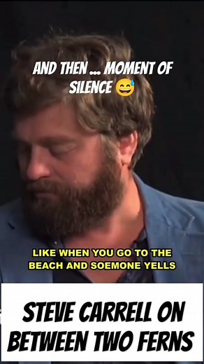 18K views · 111 reactions | Steve Carrell On Between Two Ferns #betweentwoferns #shortstory | Between two ferns lover | Facebook