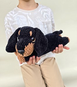 Crochet Dachshund Pattern: Amigurumi Dog (PDF Pattern) - Etsy UK