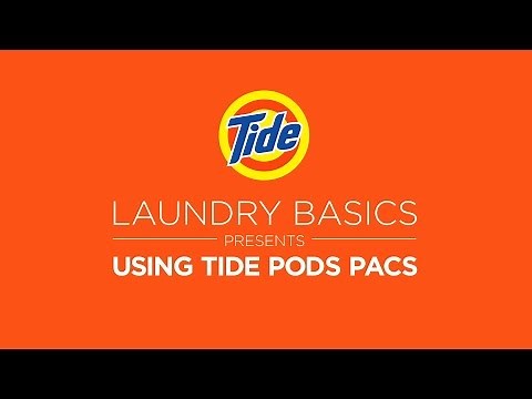 Tide PODS® | Laundry Tips: How to Use Tide PODS®