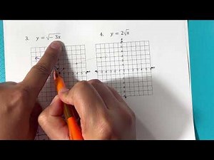 5.5 Graphing Square Root Equations