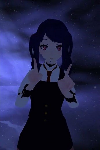 [Reupload] SCRAPPED VID - Tossing gang signs as Jill (Yogurt Cap)