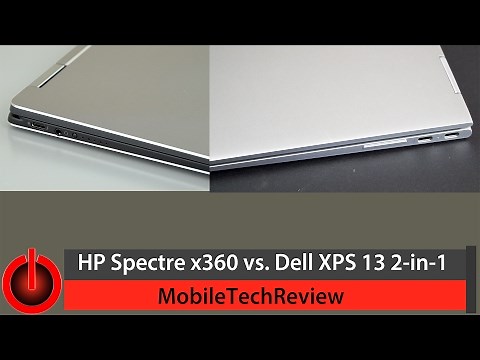 HP Spectre x360 vs. Dell XPS 13 2-in-1 Comparison Smackdown