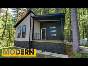 This NEW & UNIQUE Modular Home is the FUTURE of PREFAB HOMES!