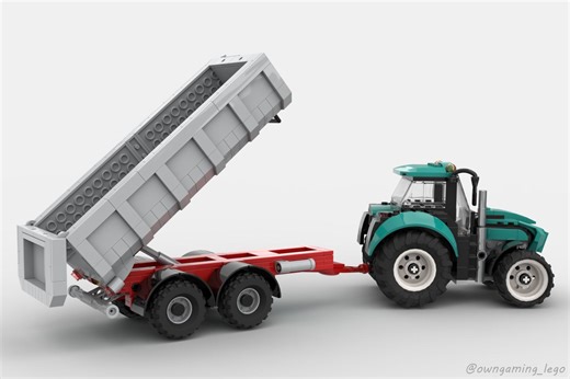 LEGO MOC Worldwide | Another trailer finished for the lego city tractor #60498 | Facebook