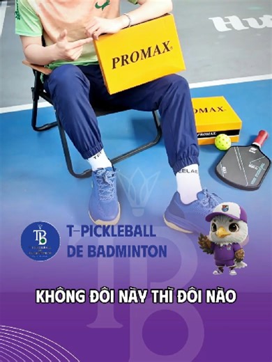 Chưa biết đánh hay hay không, nhưng ra sân là giày phải đẹp! 😎 Promax PI89 - Cân mọi outfit trên sân Pickleball. Vừa túi tiền cho học sinh, sinh viên và người mới bắt đầu. 👉 #tpickleballdebadmintonhu #tfootballdebernabeuhu #tsportsbyhu #xuhuong