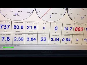 VS PCM - First Run - VT 304 5L V8 running in Parallel with VS V8 Loom (MAF + MAP Sensor)