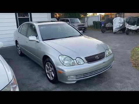 2002 Lexus GS300 - fast and fun family car