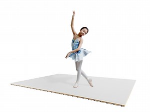 Home Sprung Floor Kit - 120cm x 180cm - Dance Floor