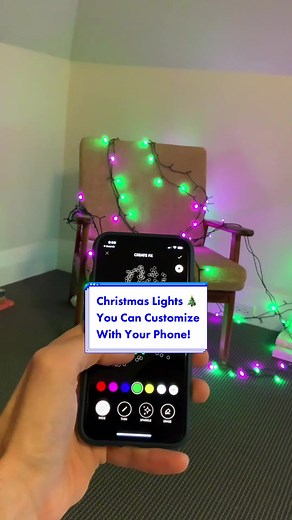 Insanely Customizable Christmas Lights for a Festive Home Setup