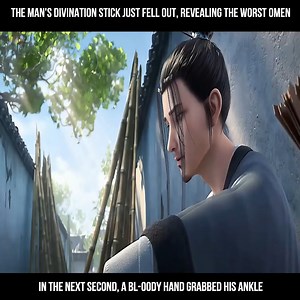 48K views · 611 reactions | The man's divination stick just fell out, revealing the worst omen, in the next second, a bl-oody hand grabbed his ankle #Manhwa #Anime #Recap #Manga #Manhwarecap #AnimeRecap | Vn Review | Facebook