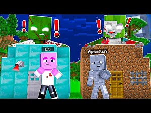 ALPHASTEIN und EITI BASE vs. ZOMBIE MUTANTEN in Minecraft