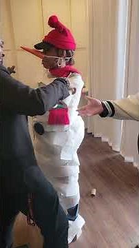 Fun Team Building Game - Build a Snowman Challenge