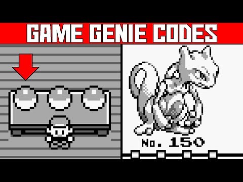 (Pokemon Red) Starter Pokemon Modifier & Skip Trainer Battles - Game Genie Codes & GameShark Codes