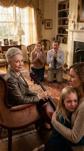 My parents sold my 11-year-old daughter’s antique cello—the one she got from my grandmother—for $87,000 and spent the money on a pool for my sister’s kids. When Grandma found out, she didn’t cry. She smiled and said, “The cello was...” My parents’ faces went pale. The door to the music room swung open, but the only sound greeting us was a deadly silence. The humidifier hummed softly, but in the corner—where Lucy’s $87,000 Guarneri cello usually rested like a sleeping child in its velvet case—the