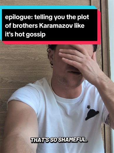 I guess I just don't feel like the ending fully answers the question of why a just God allows innocent children to suffer...and if you want to talk about that, you should join the discussion of the Grand inquisitor chapter on 1/28--check out the link in my bio! #brotherskaramazov #dostoevsky #booktok