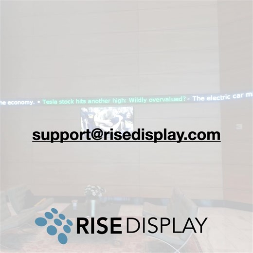You can easily add RSS feed to your Rise Display Ticker in just a few easy steps. See more ticker training videos at https://buff.ly/40u8pOo #RiseTicker | Rise Display