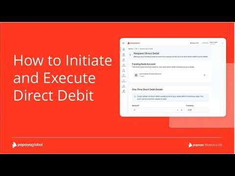 No More Bank Transfers! Fund Your Papaya Wallet with Direct Debit