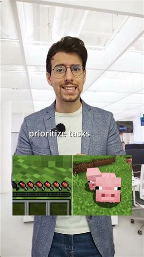 Minecraft = Project management training.