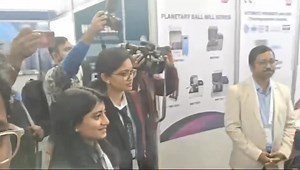 46K views · 118 reactions | It was a refreshing interaction with innovative #StartUps showcasing their entrepreneurship potential at the Exhibition put up at Biswa Bangla Convention Centre #Kolkata. Organised by #CSIR-CGCRI as a part of the 3-day “XVII International Congress on Glass 2025". | Dr Jitendra Singh | Facebook