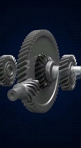 How Differential Gears Work in 15 Seconds (Simple Explanation)