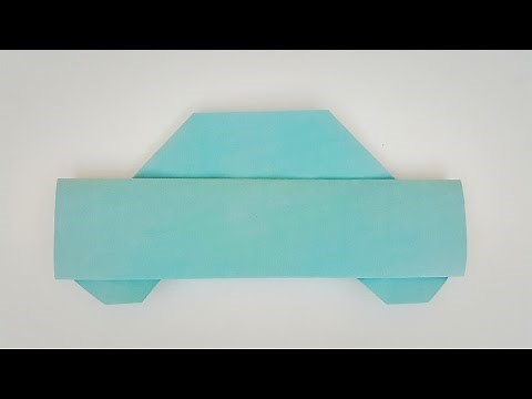 Origami car easy for kids