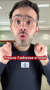 Tu cherches un e-mail ? 🤓 #astuce #site #email #gratuit #travail #entreprise | Charles Sterlings