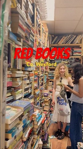 Red Books - A massive collection of second hand books in Co. Wexford #reading #reader #books #travel