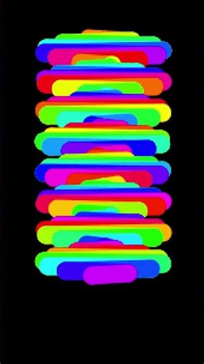 Satisfying Rainbow Wave Simulator #simulator