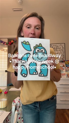MY FAVE WEEK!!! We are using a unit off teachers pay teachers for balloons over broadway this week! #balloonsoverbroadway #macysthanksgivingdayparade #motherhood #homeschoolersoftiktok