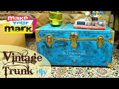 How to: Storage Trunk Makeover DIY